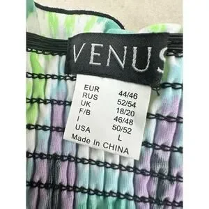 VENUS | Dresses | Venus Strapless Tube Top Dress Multicolored Size ...
